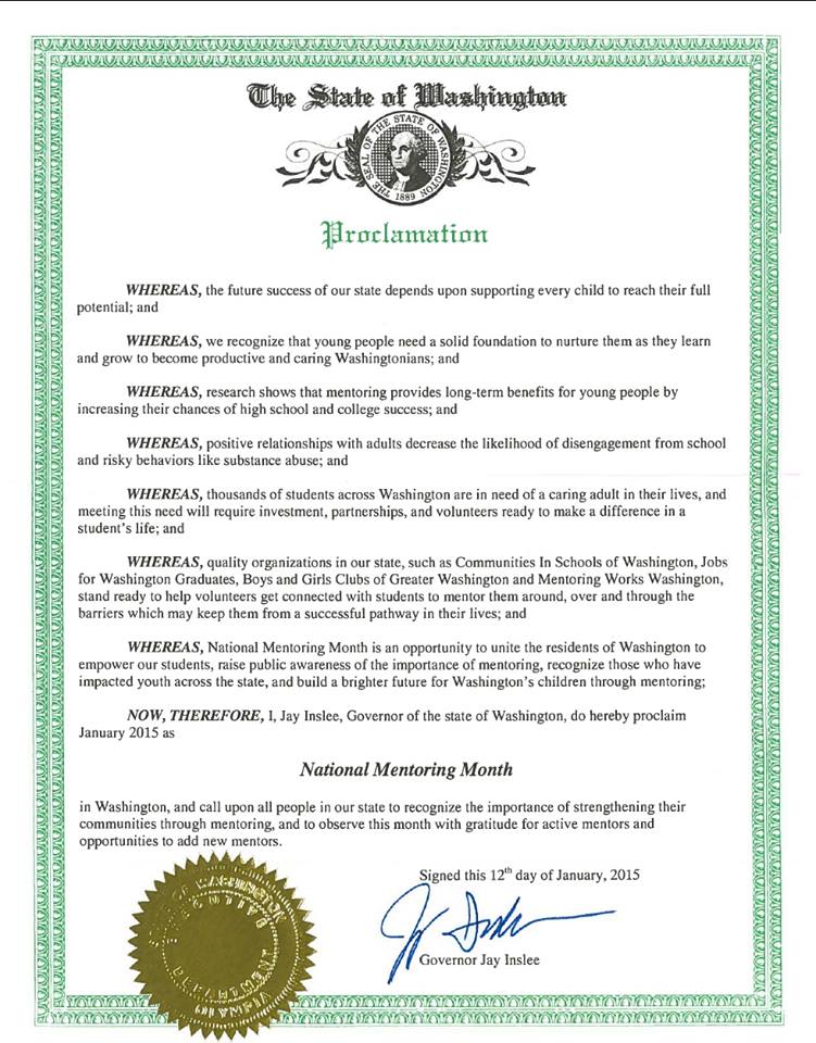 Communities In Schools Recognized in National Mentoring Month ...