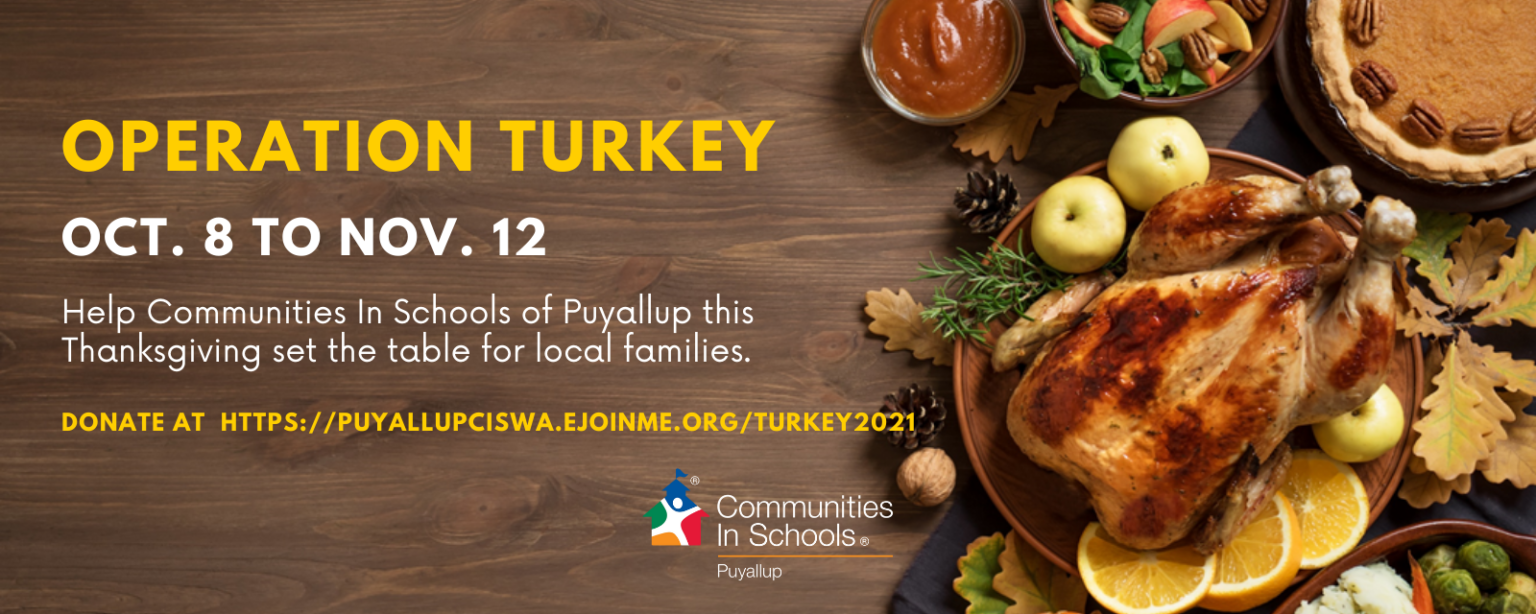 Operation Turkey 2021 - News - Communities In Schools of Puyallup