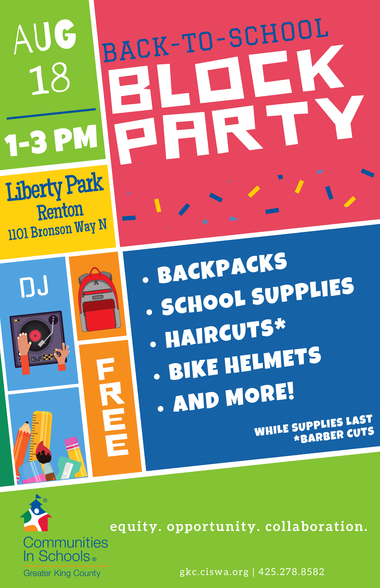 2024 Annual Back-To-School Block Party - Communities In Schools of ...