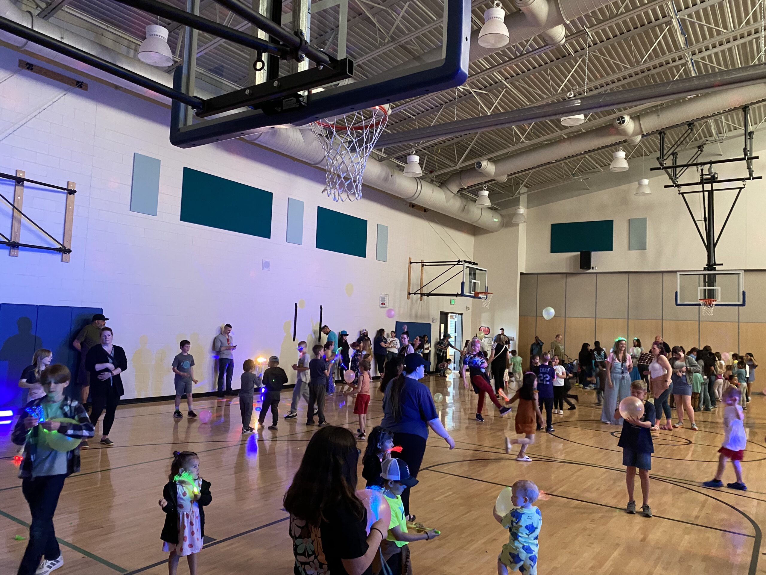Let’s Glow - Family Dance at Harriet Rowley Elementary School - Success ...